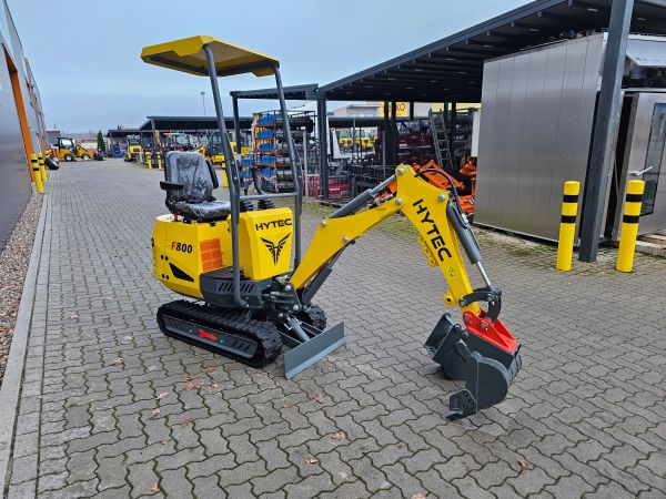 HYTEC® F800 Minibagger – kompakt, stark vielseitig einsetzbar | Fudex ...