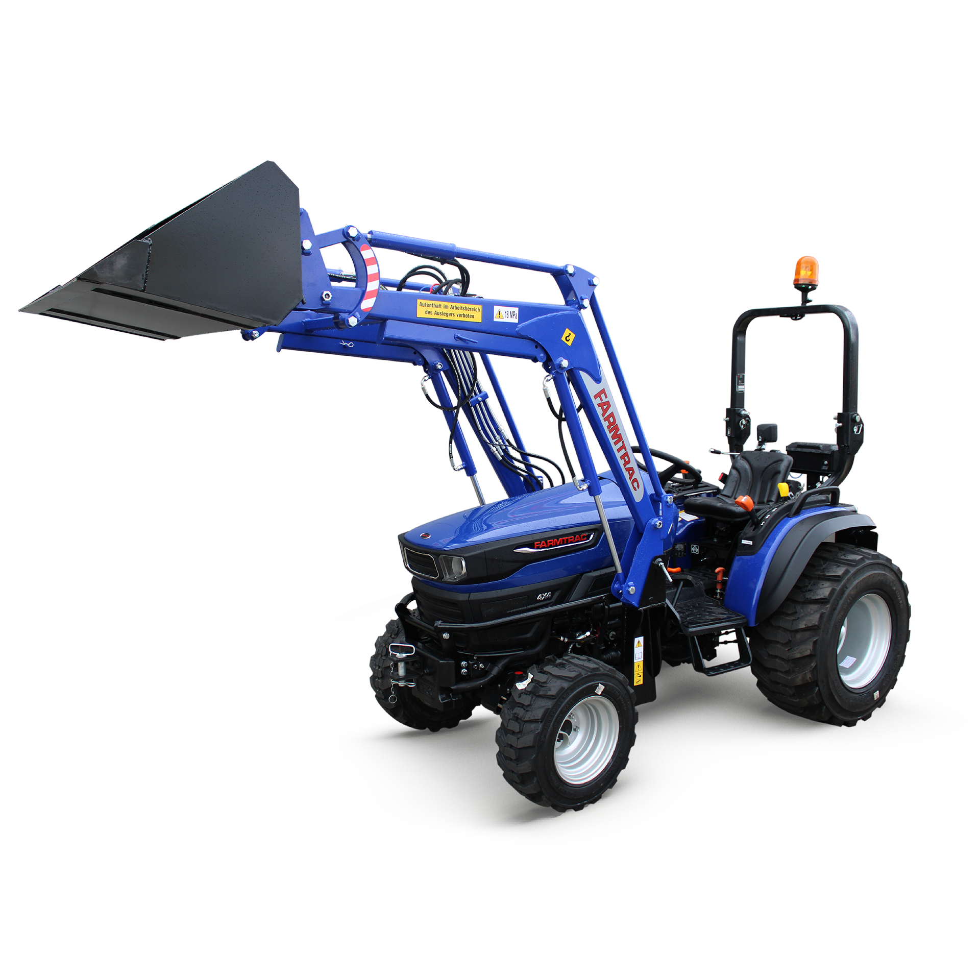 Farmtrac 30 mit Frontlader Industriebereifung | Farmtrac 30 | Farmtrac ...